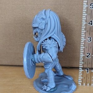 Predator Prey Chibi Movie Fan Art 3d Printed Figure Unpainted ...