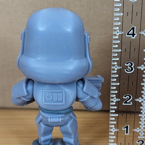 Stormtrooper Chibi Star Wars Fan Art 3d Printed Figure Unpainted ...