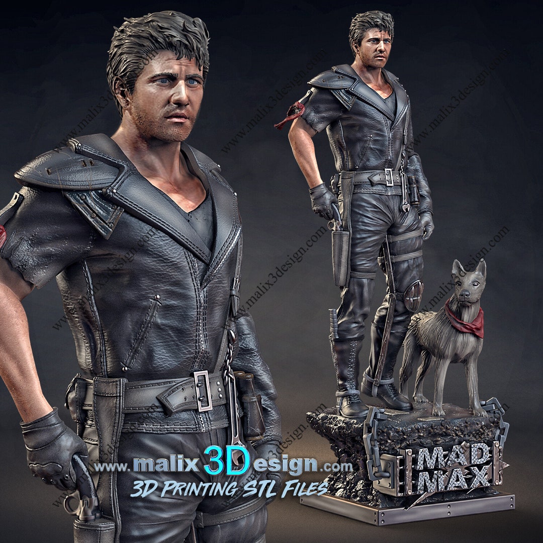 1:10 Mad Max Figure Fan Art by Sanix3d Mad Max Movie Fan Art - Etsy
