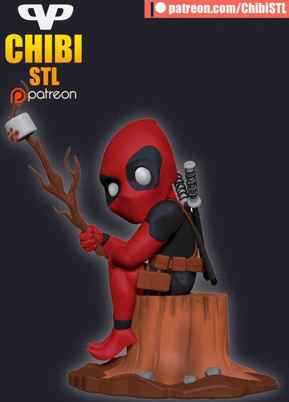 Lady Deadpool Chibi