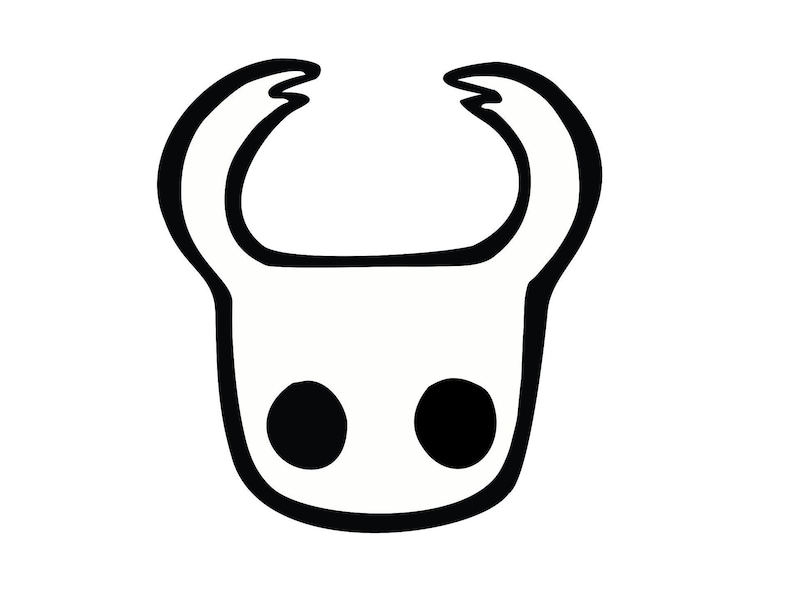 Hollow Knight Inspired SVG File - Etsy
