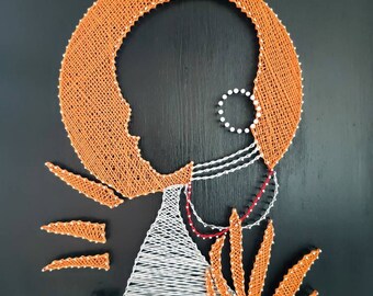 Abstract String Art | Etsy