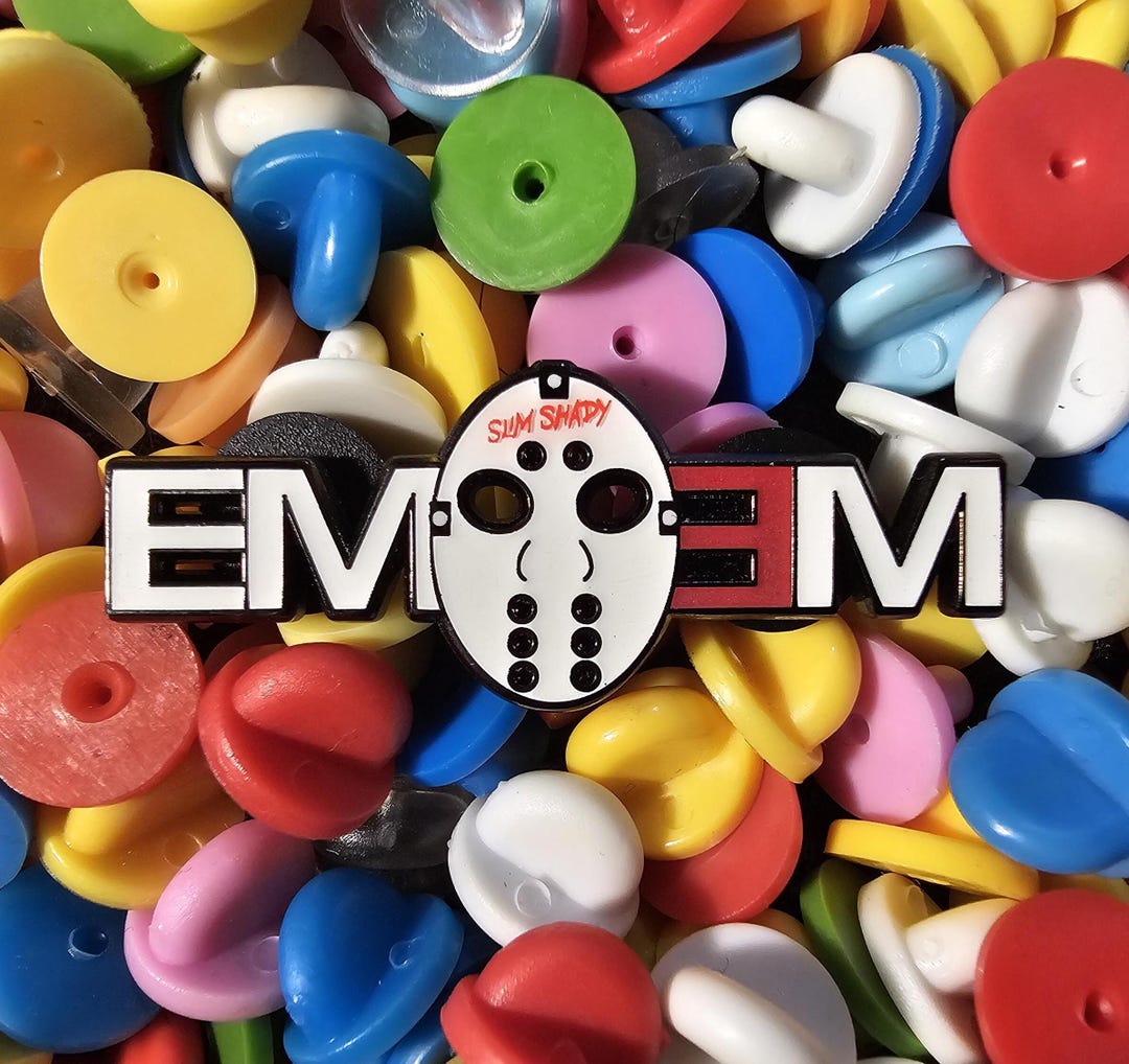 Slim Shady Mask Glow in the Dark PIN - Etsy