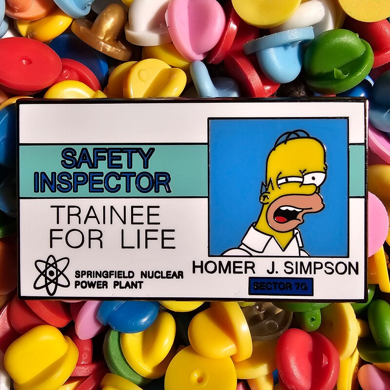 Homer Simpson Pins - Etsy