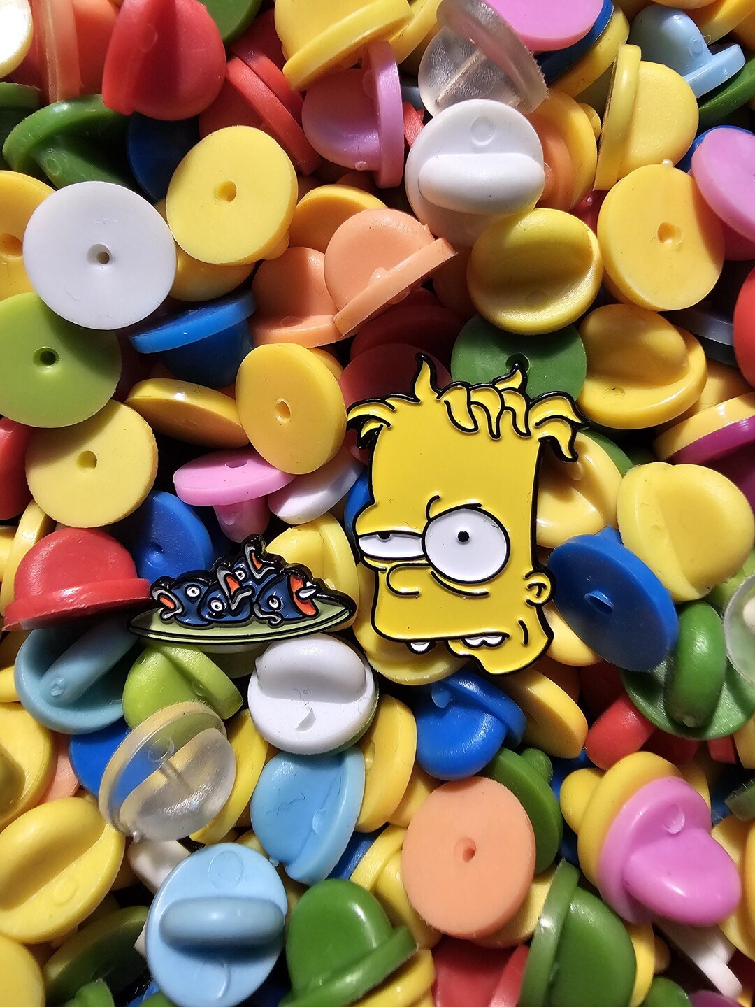 Hugo Simpson Fish Plate Set Pins - Etsy