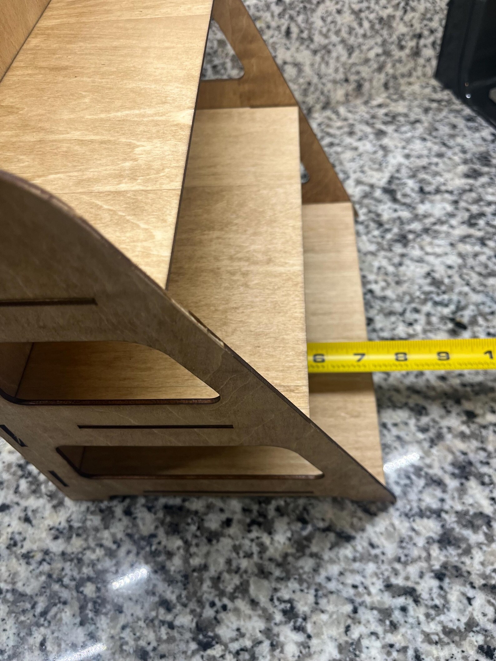 Display Wood Shelf for Home Decor, Craft Shows, Vendor Events, Retail ...