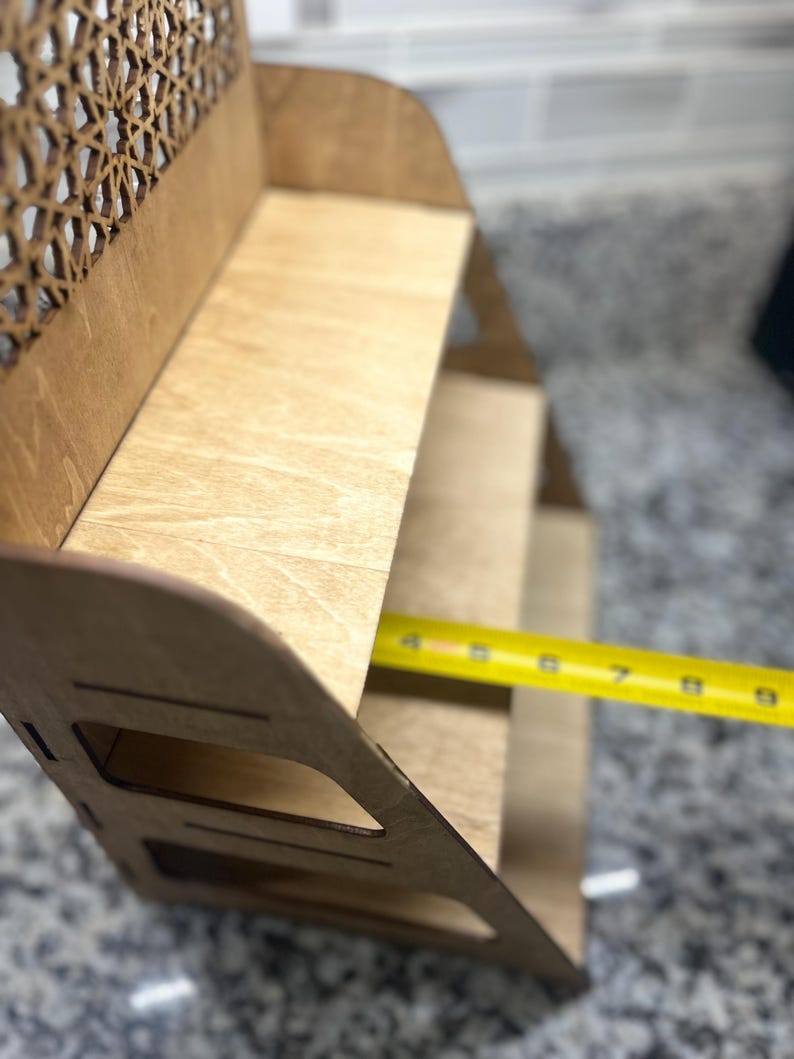 Display Wood Shelf for Home Decor, Craft Shows, Vendor Events, Retail ...