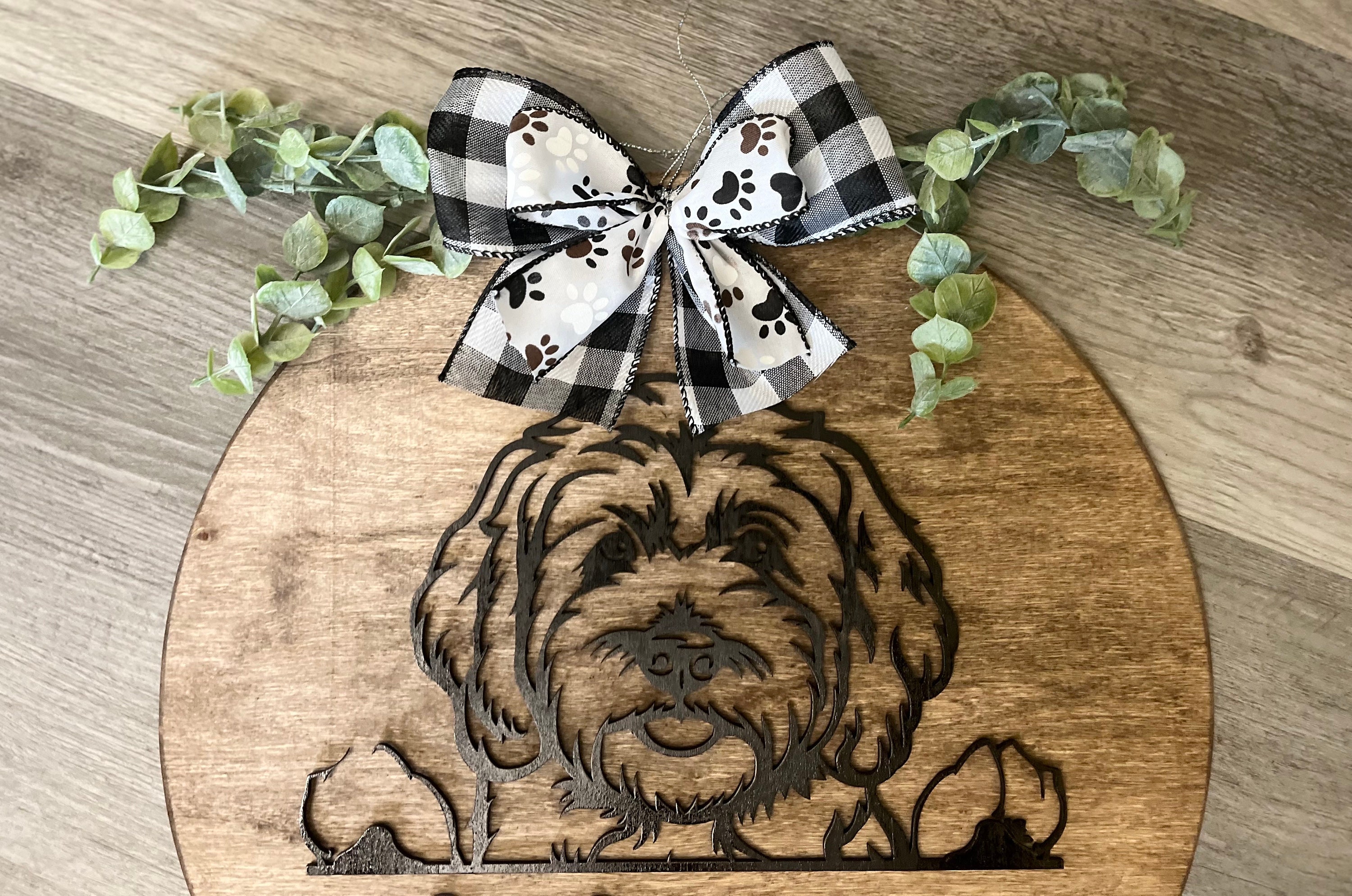 Labradoodle / Goldendoodle / Doodle Welcome Dog Door Hanger Sign - Etsy