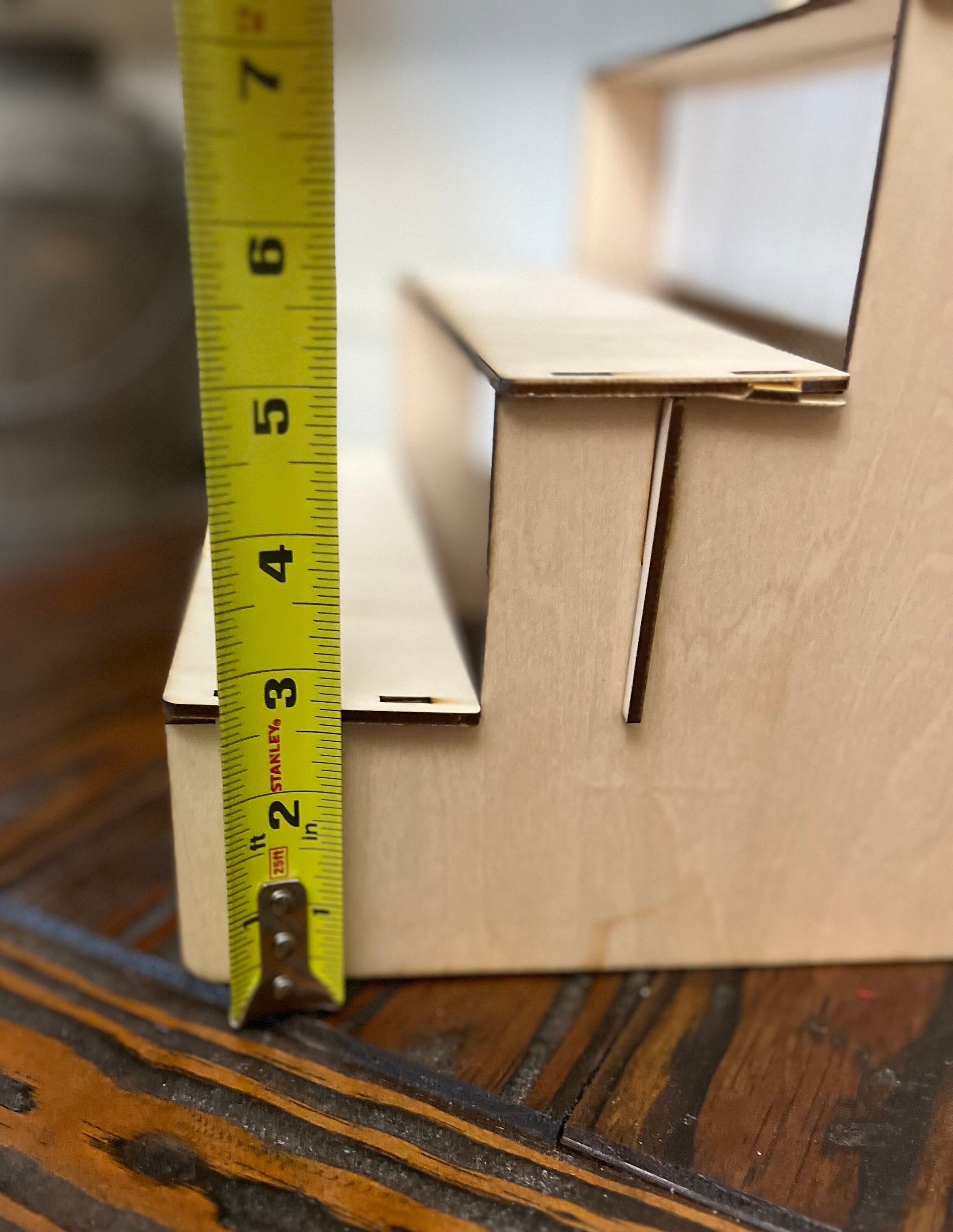 Display Wood Shelf for Home Decor, Craft Shows, Vendor Events, Retail ...