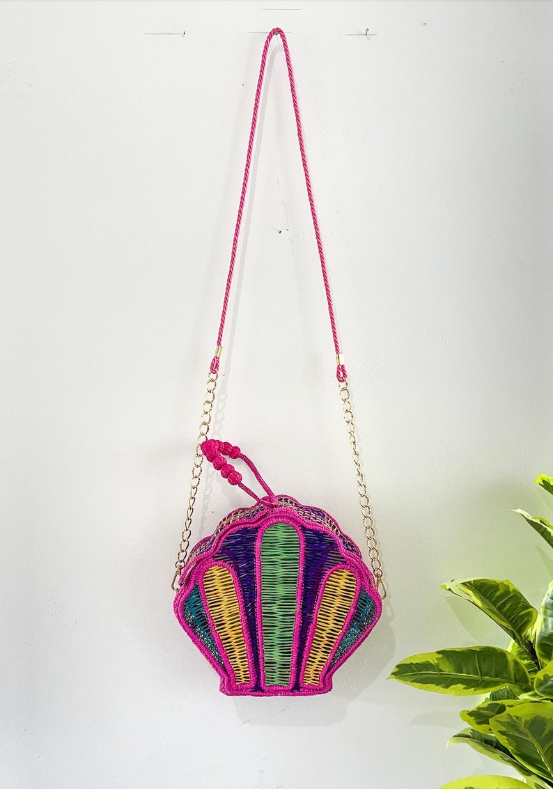 Multicolored Shell Crossbody Bag - Etsy