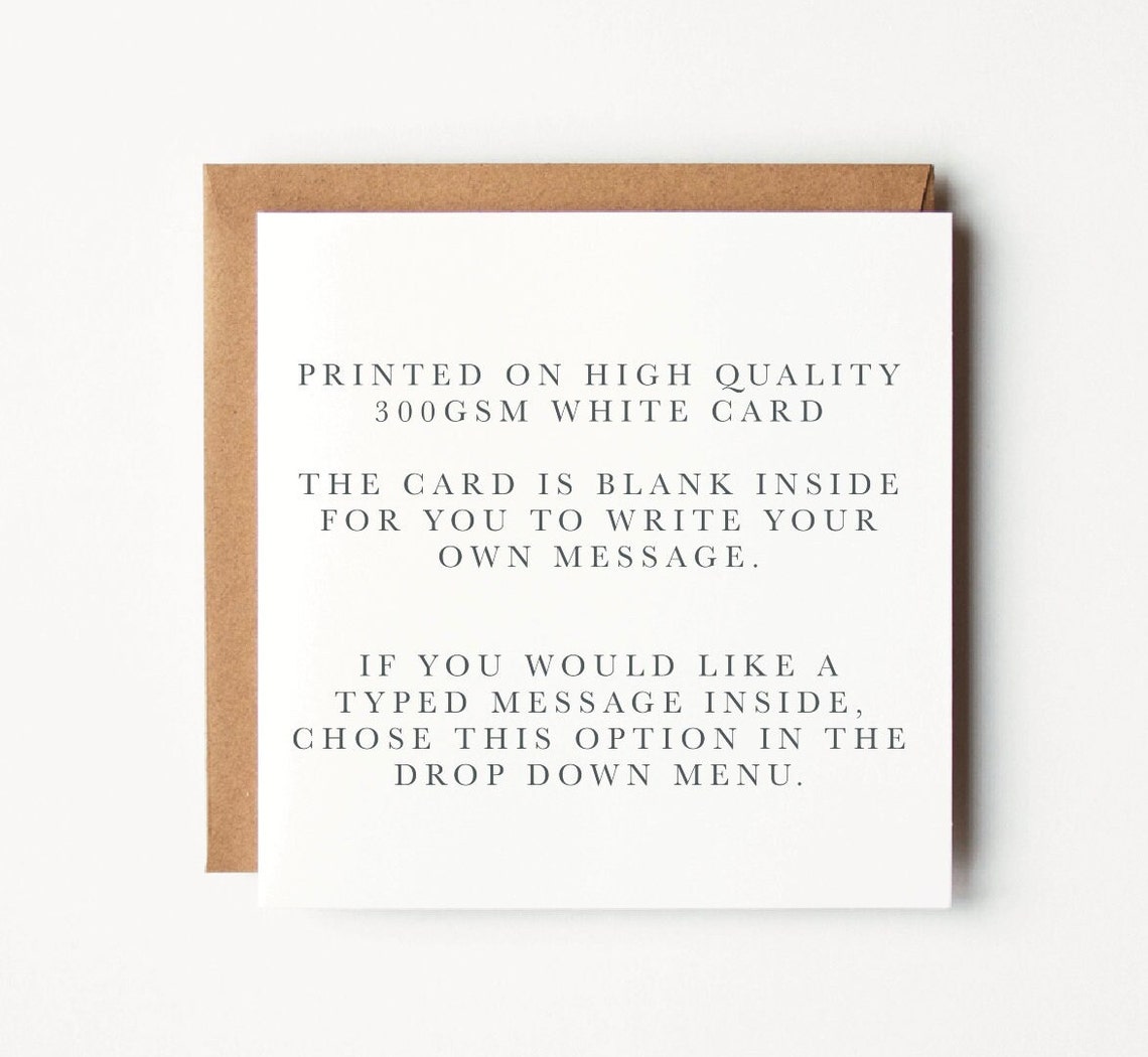 Personalised Floral Border Wedding Acceptance Card , Wedding Acceptance ...