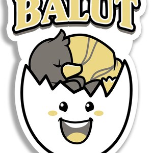 Kawaii Balut Filipino Food Stickers - Etsy
