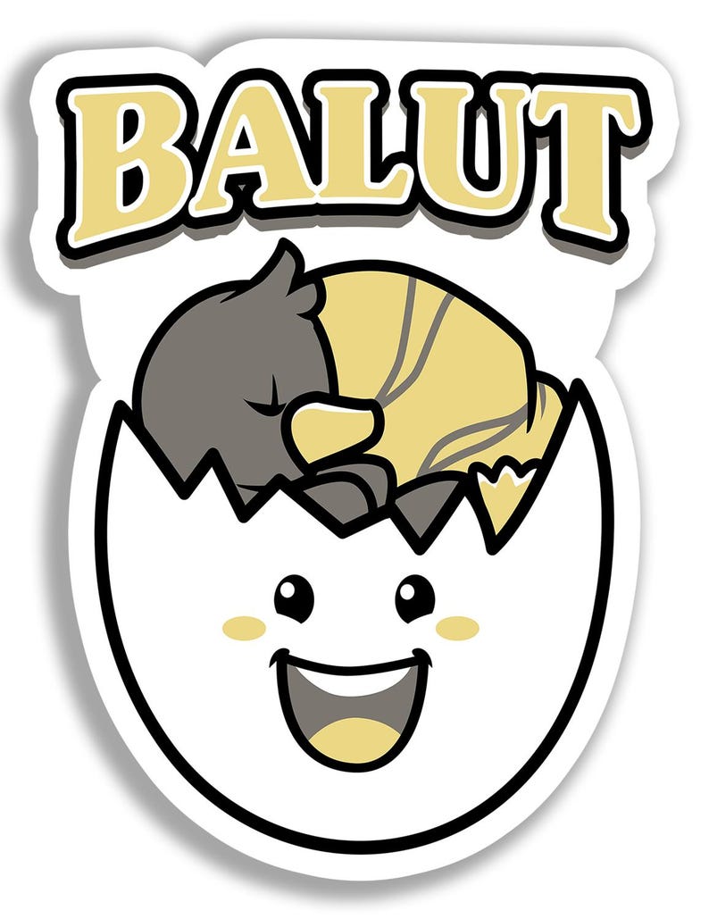 Kawaii Balut Filipino Food Stickers - Etsy