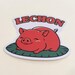 Kawaii Lechon Filipino Food Stickers - Etsy