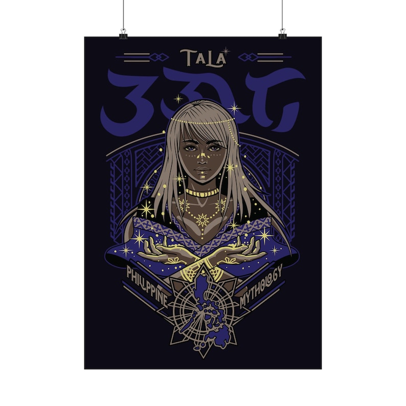 Tala - Philippine Mythology 5x7 Mini Art Prints - Etsy
