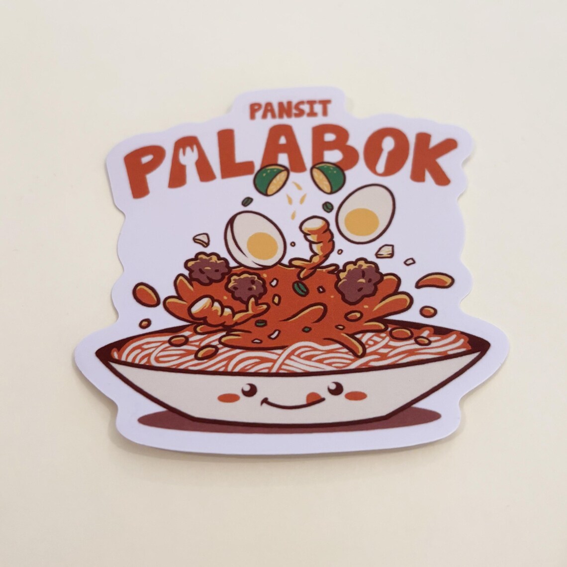 Kawaii Palabok Filipino Food Stickers - Etsy