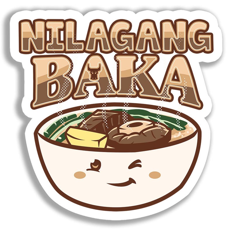Kawaii Nilagang Baka Filipino Food Stickers - Etsy