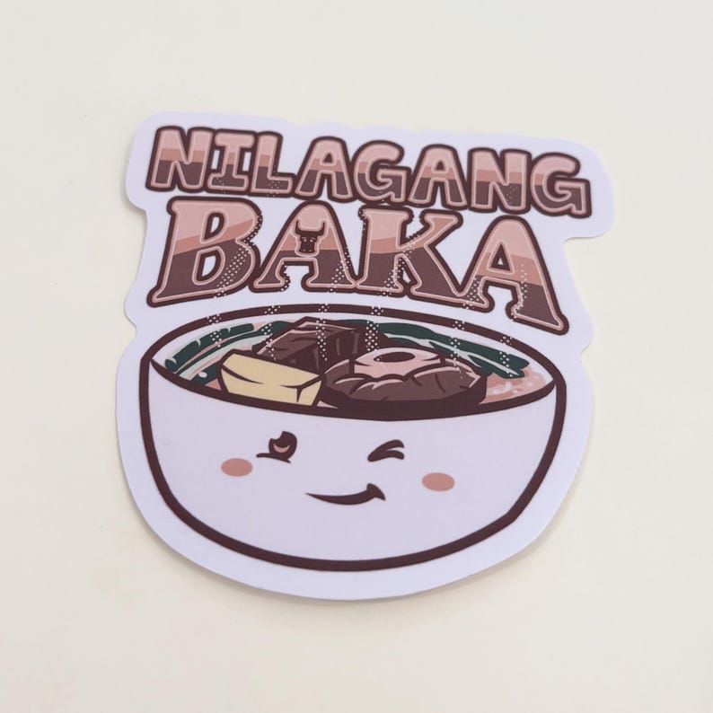 Kawaii Nilagang Baka Filipino Food Stickers - Etsy