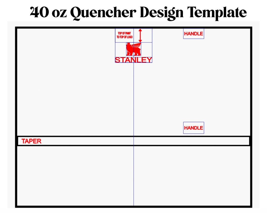 40oz Quencher Tumbler Wrap Design Template Digital File for Laser ...