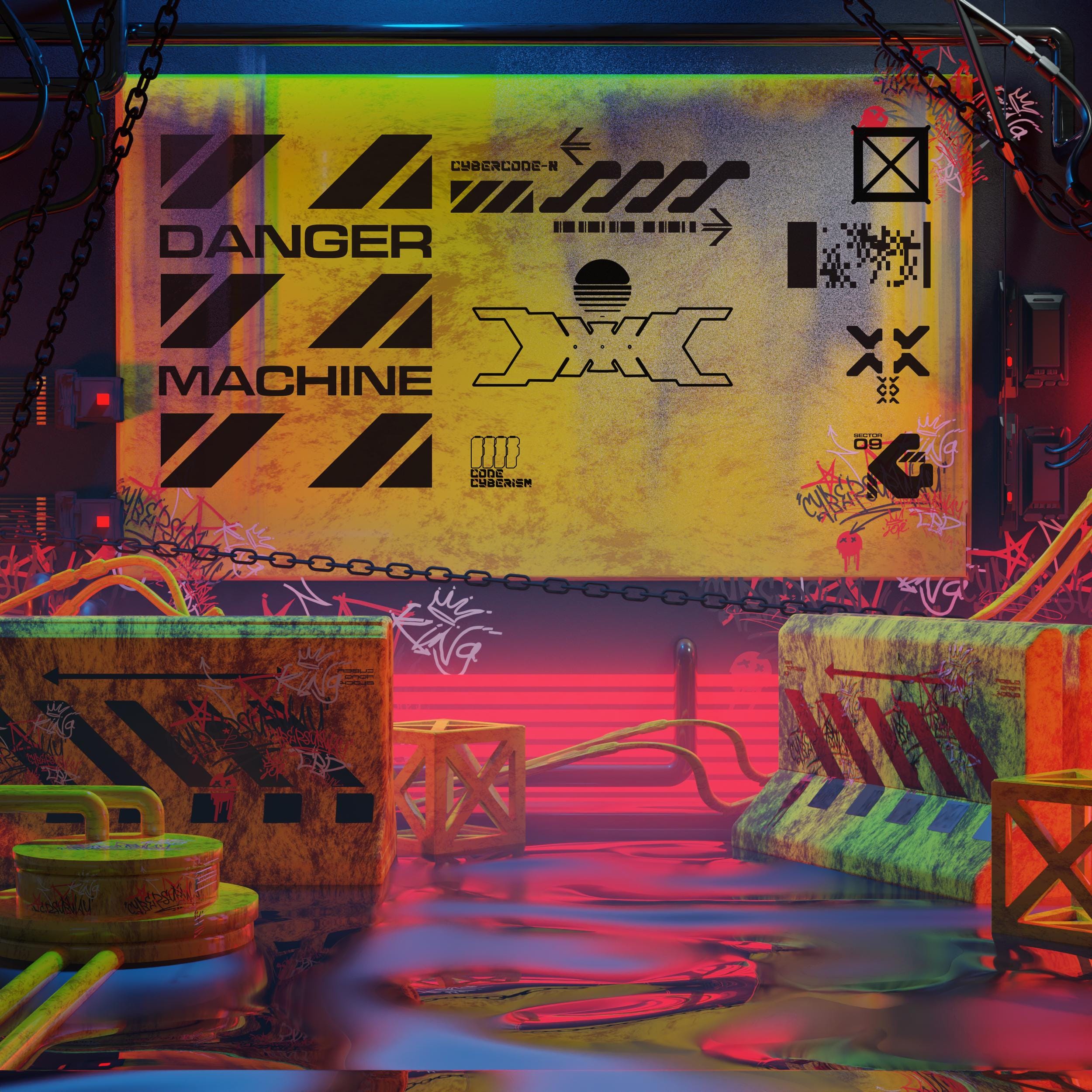 100 Cyberpunk Vector Element Pack Svg, Scifi Hud Decals Graphic Set ...