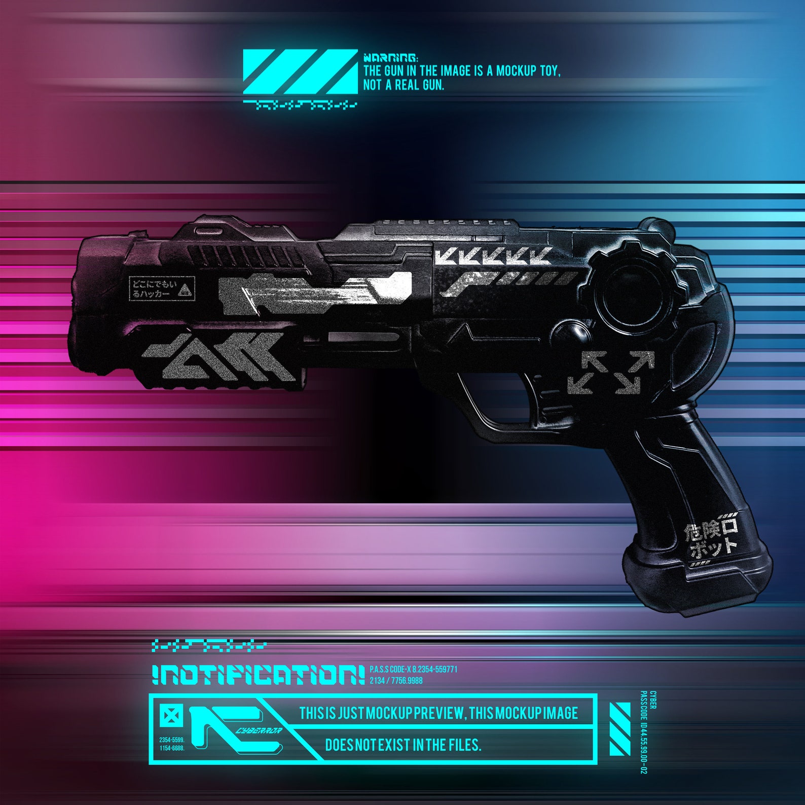 Retro Futuristic 2000s Y2k Sci-fi Gaming Cyberpunk Decals Element ...