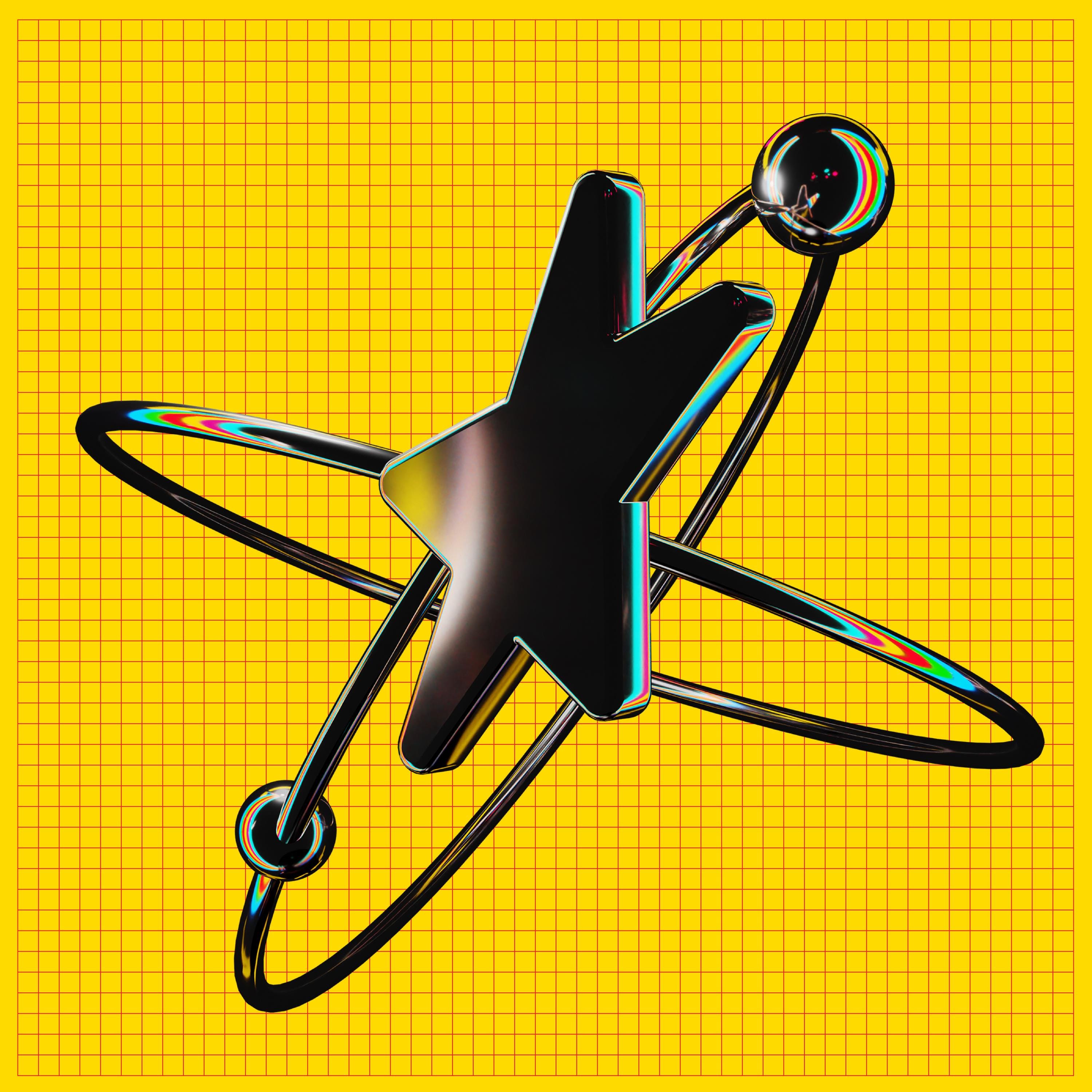 Y2k Chromatic 3d Shape Icon Pack, Digital Clipart PNG Files for Sticker ...