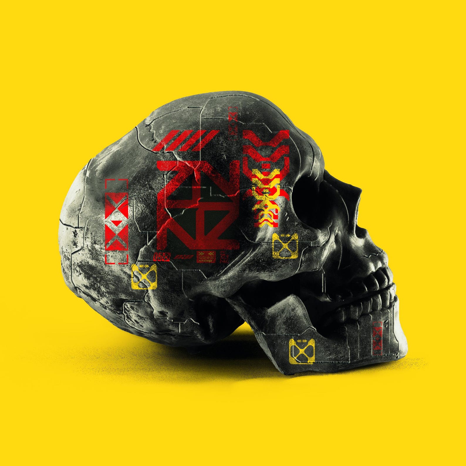 Cyberpunk Vector Element Pack Set (svg), Scifi Hud Decals Graphic Set ...