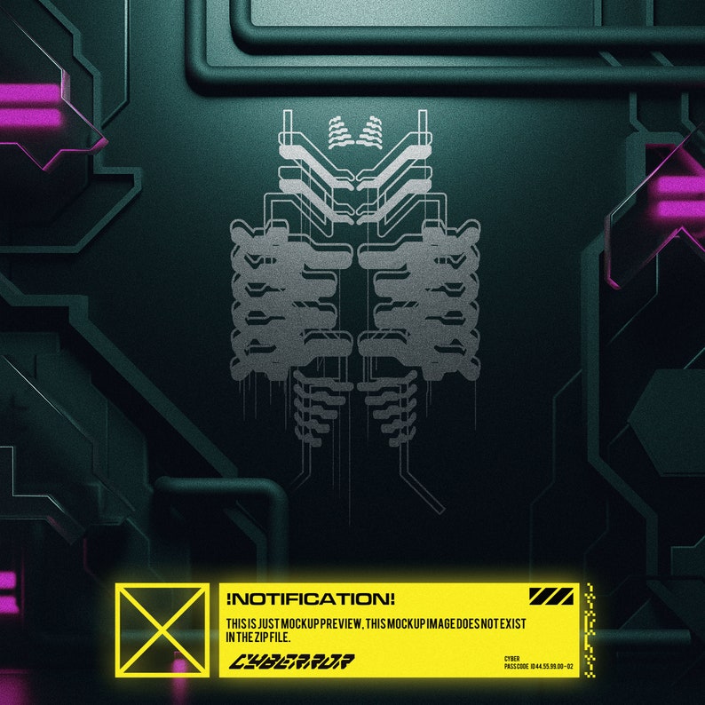 15 Svg Vector Graphic Cricut Digital Files of Cyberpunk Spine Skeleton ...