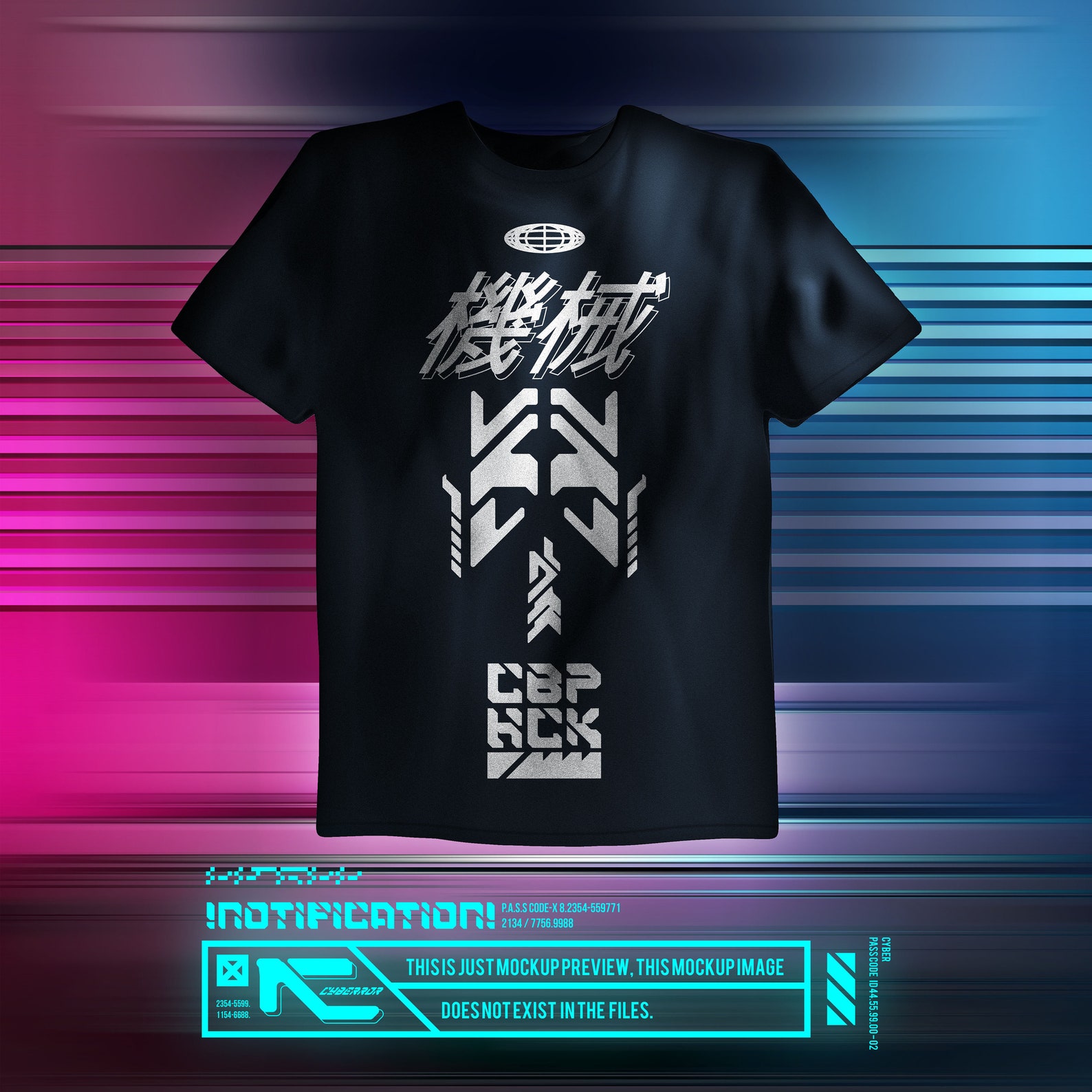 Retro Futuristic 2000s Y2k Sci-fi Gaming Cyberpunk Decals Element ...