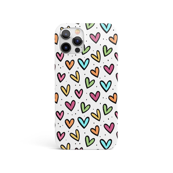 Heart Phone Case - Etsy