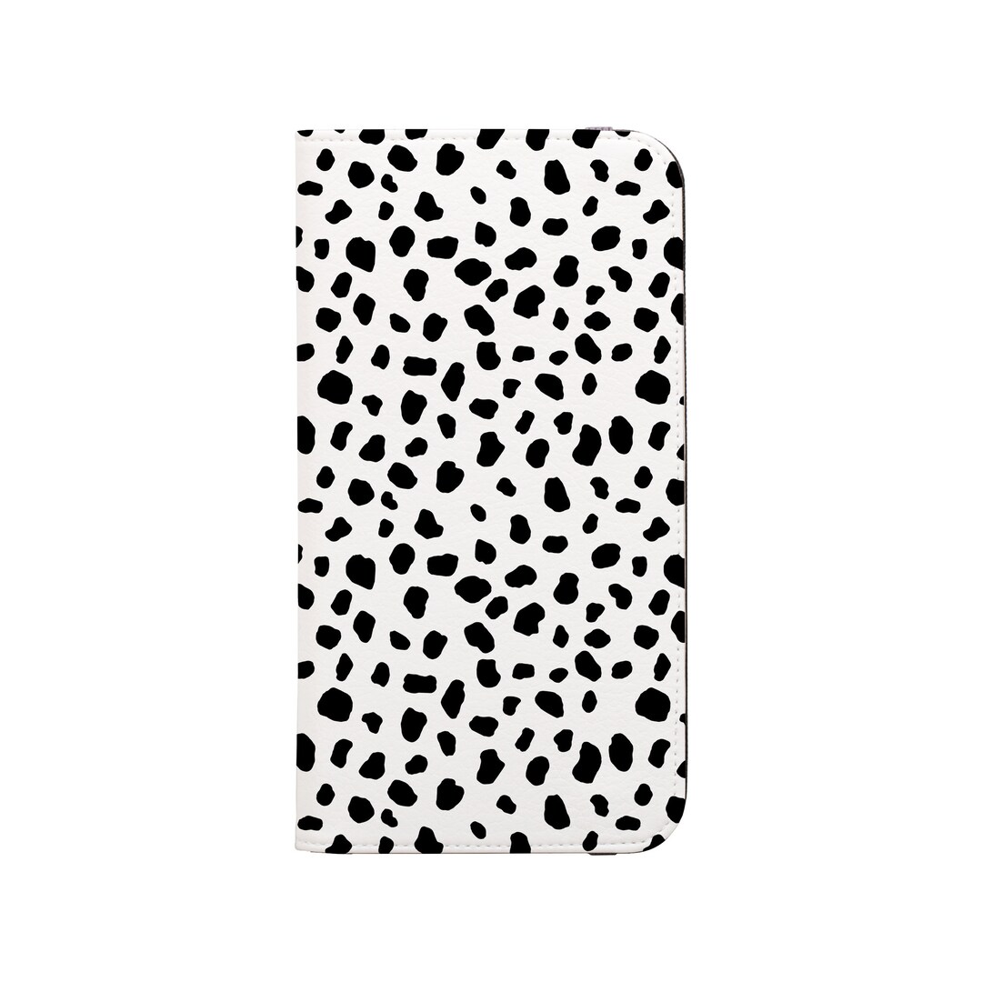 DALMATIAN SPOTS MONOCHROME Wallet Phone Case Folio Case - Etsy