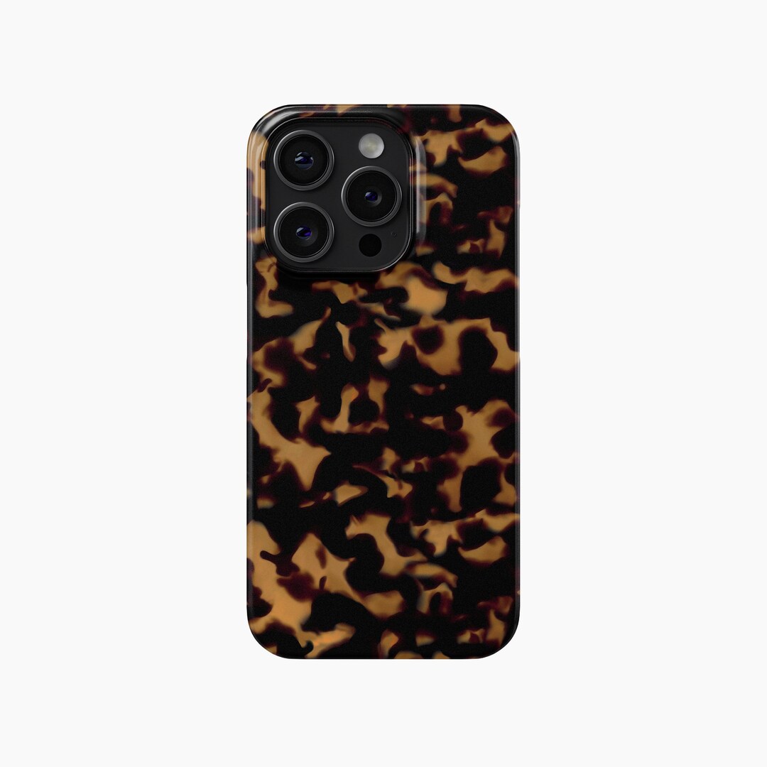 TORTOISE SHELL Phone Case iPhone 15 14 13 12 11 X Xr Pro Plus Samsung ...