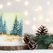 Snowy Pine Trees Holiday Card Set, Christmas Greeting Cards Featuring ...