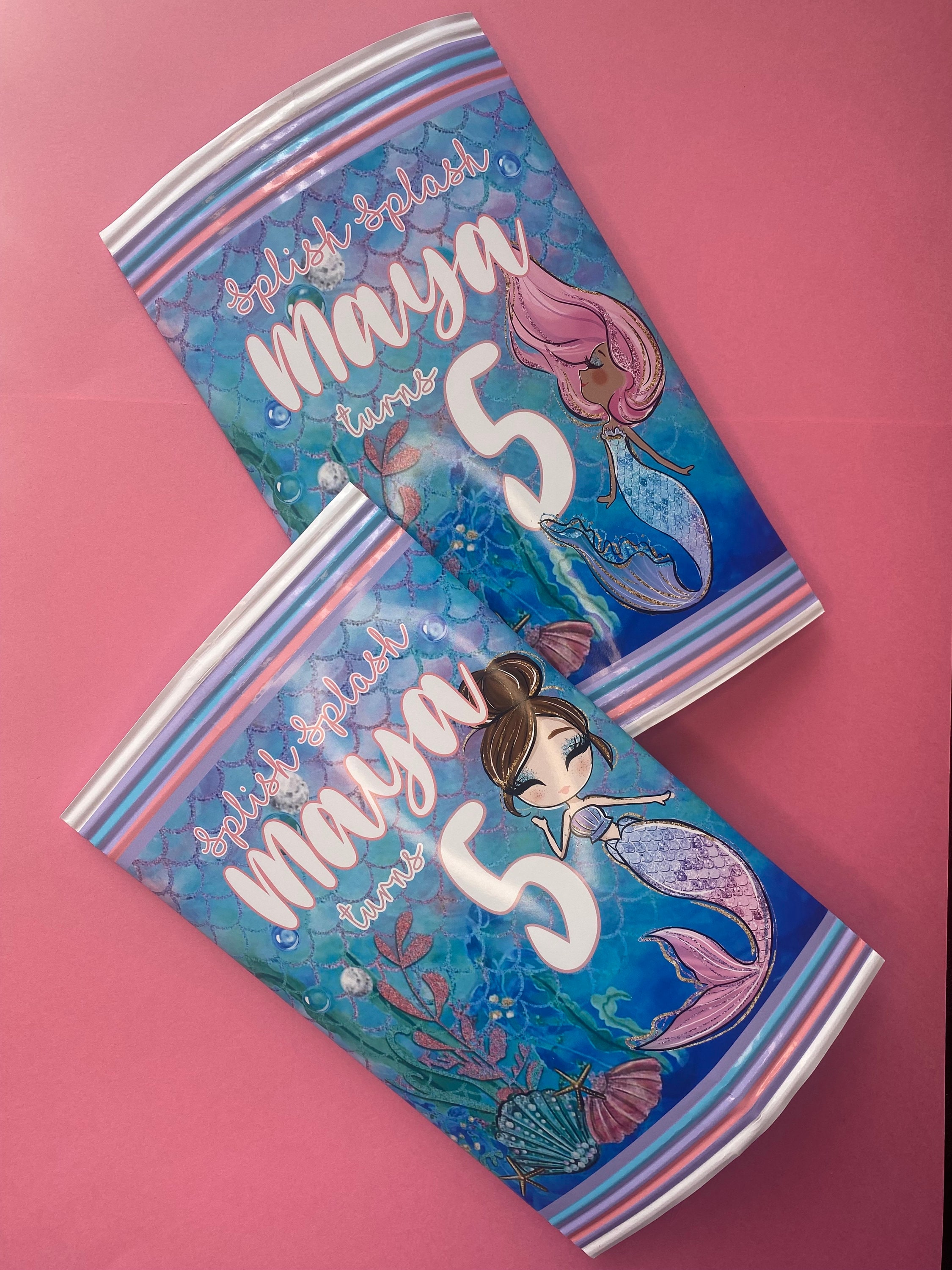 Mermaid Chip Bag - Etsy