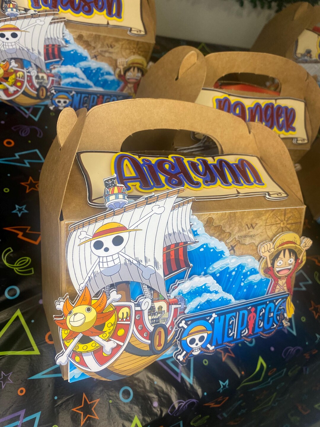 One Piece Candy Boxes - Etsy