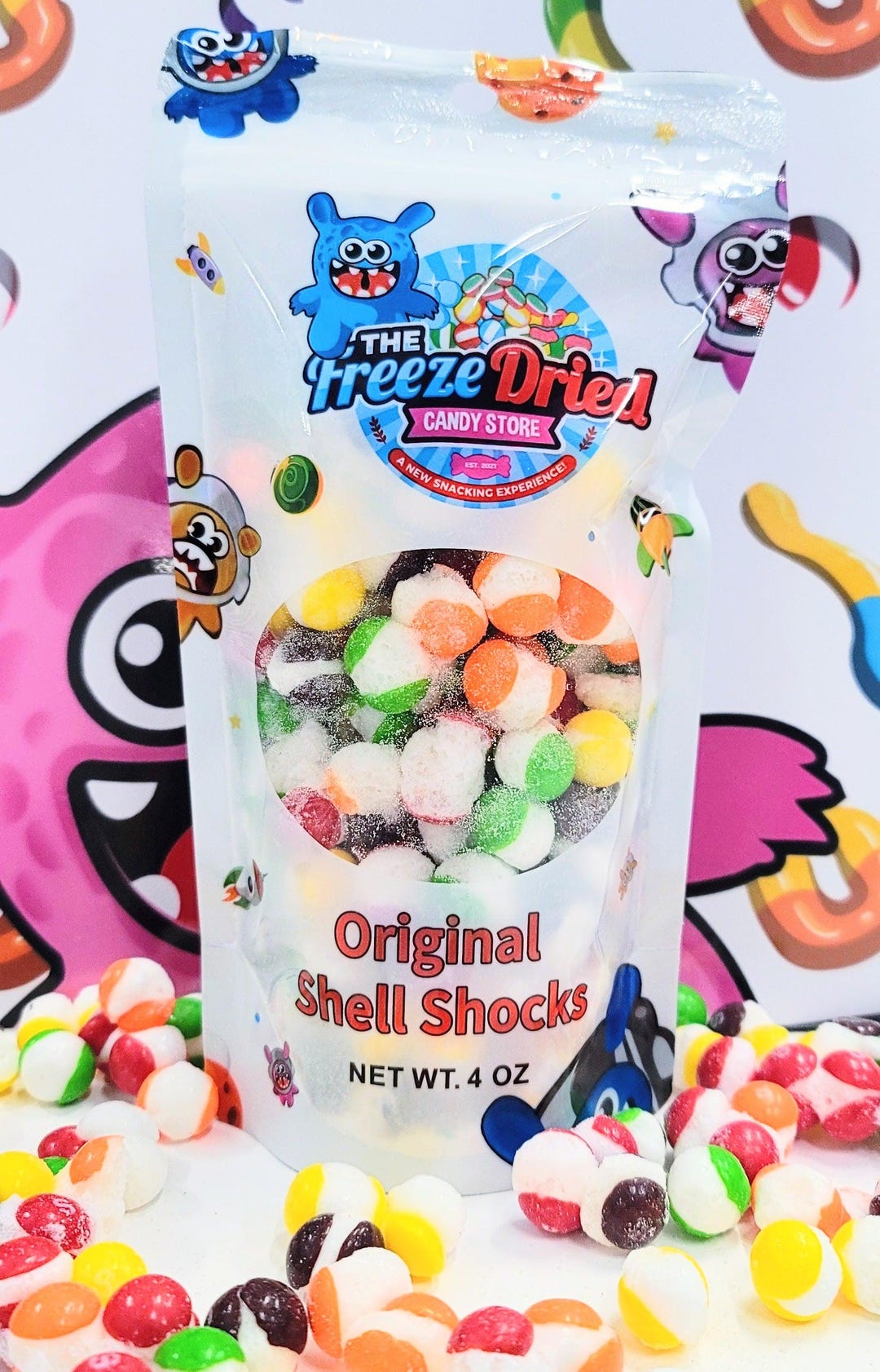 Freeze Dried Candy Shell Shocks - Etsy