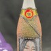 Bling Bottle front Only Glitter/cartoon Photo/ Sparkling Cider Bottle W ...