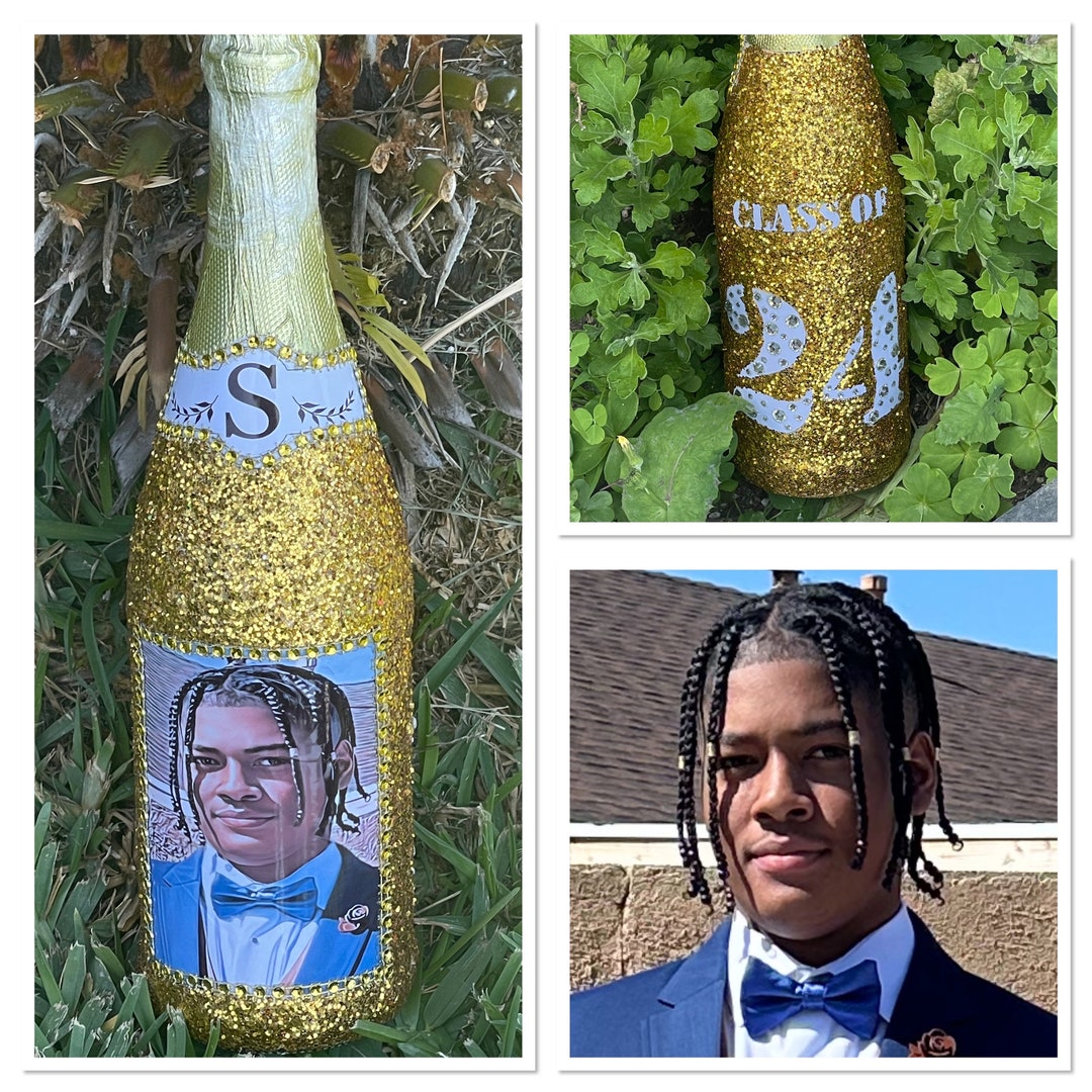Custom Graduation Custom Bling Bottle Special Edition /glitter ...