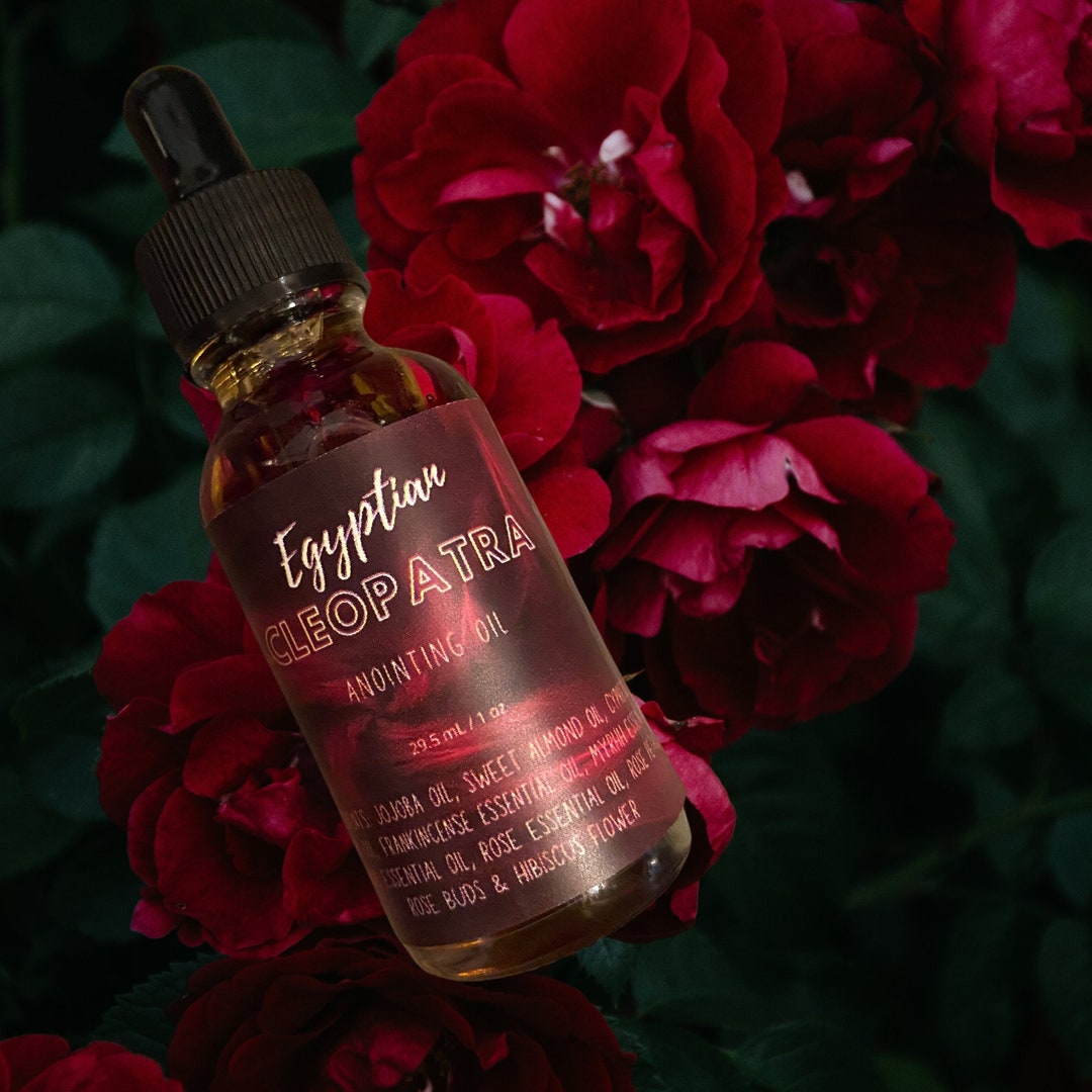 Egyptian Cleopatra Anointing Oil - Egyptian Magickal Oil - Anointing ...