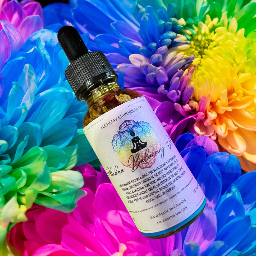 Chakra Balancing Oil Anointing Oil Ritual Oil Chakra - Etsy