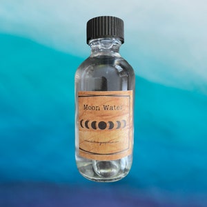 Moon Water - Charged Moon Water - Full Moon Water - 2 Oz Full Moon ...