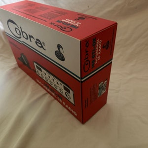 Cobra 148GTL-DX Empty Box Only Featuring an Actual 148GTL-DX Carton ...