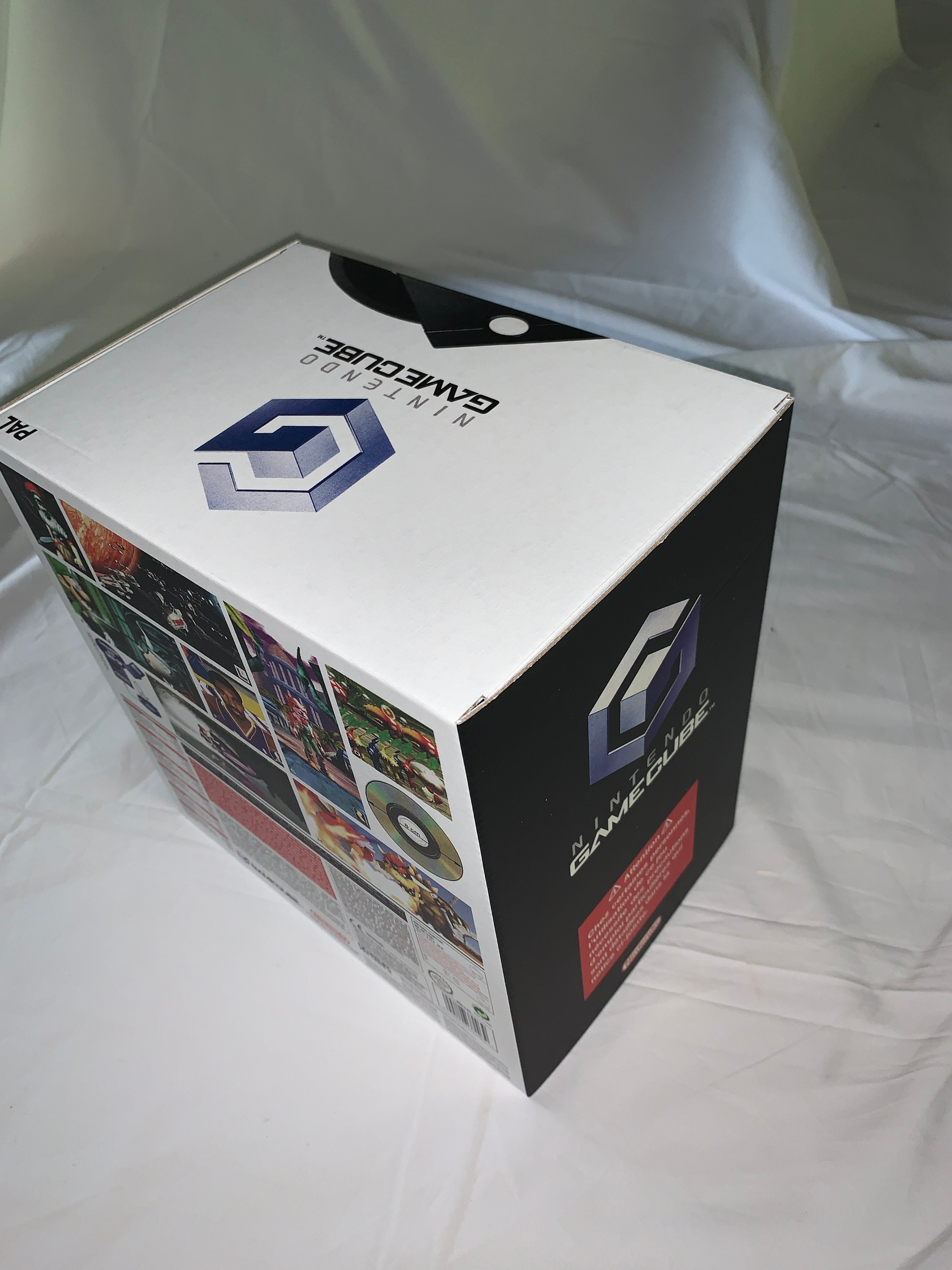 Empty Console Box for Nintendo Gamecube Black Caja / Boîte / | Etsy