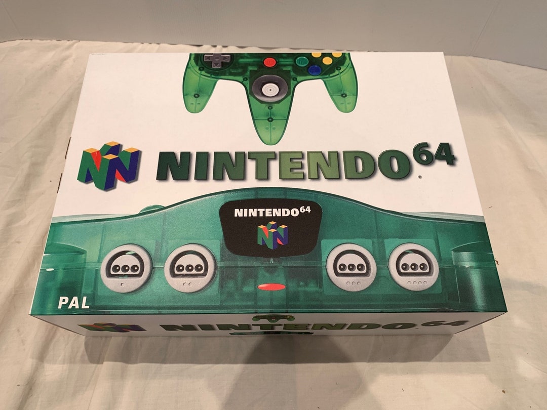 Nintendo 64 Funtastic Jungle Green EMPTY CONSOLE BOX - Etsy Australia