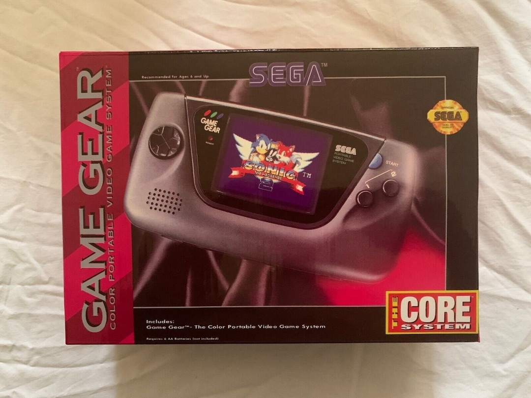 Empty Console Box for Sega Game Gear USA/NTSC Optional Internal Poly ...