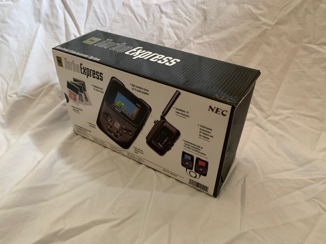 NEC Turbo Express Empty Console Box ONLY Caja / Boîte / Der - Etsy