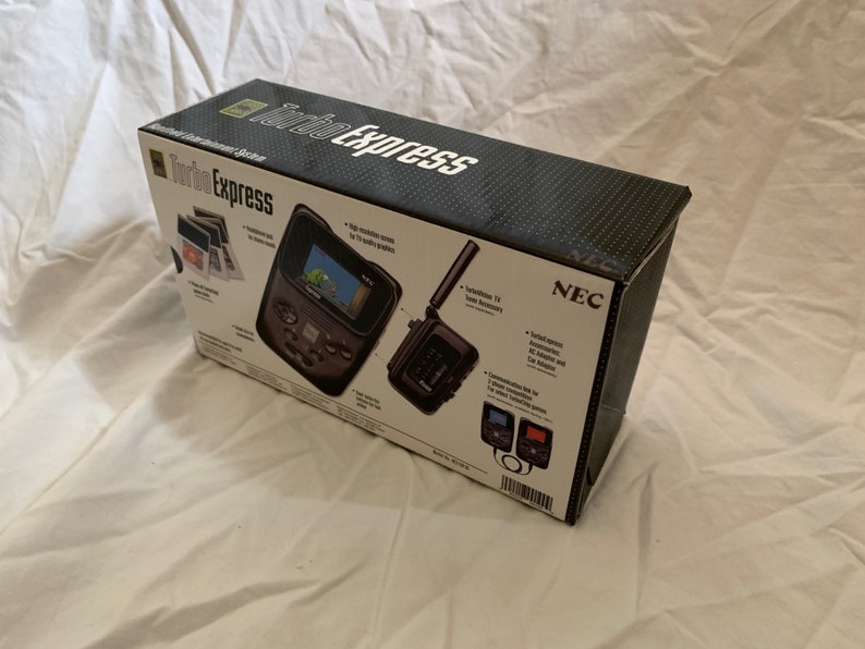 NEC Turbo Express Empty Console Box AND Polys/foam Caja / - Etsy