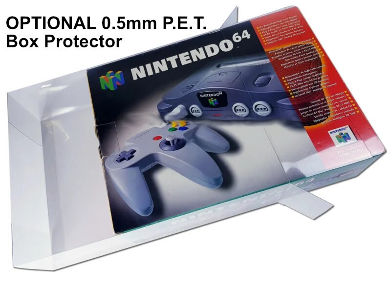 N64 Fire Orange Funtastic EMPTY CONSOLE BOX for Nintendo 64 ( Carton ...
