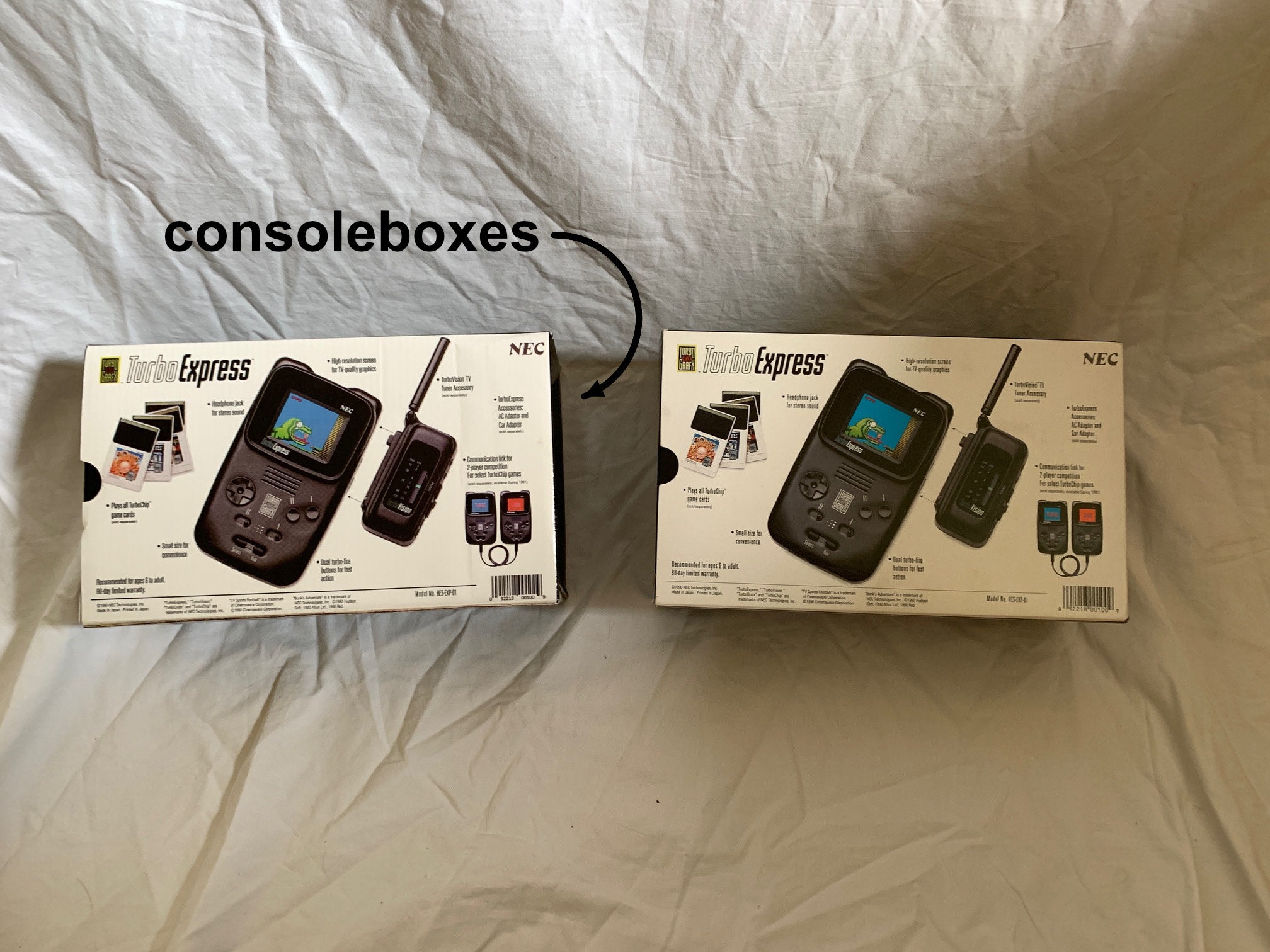 NEC Turbo Express Empty Console Box ONLY Caja / Boîte / Der - Etsy