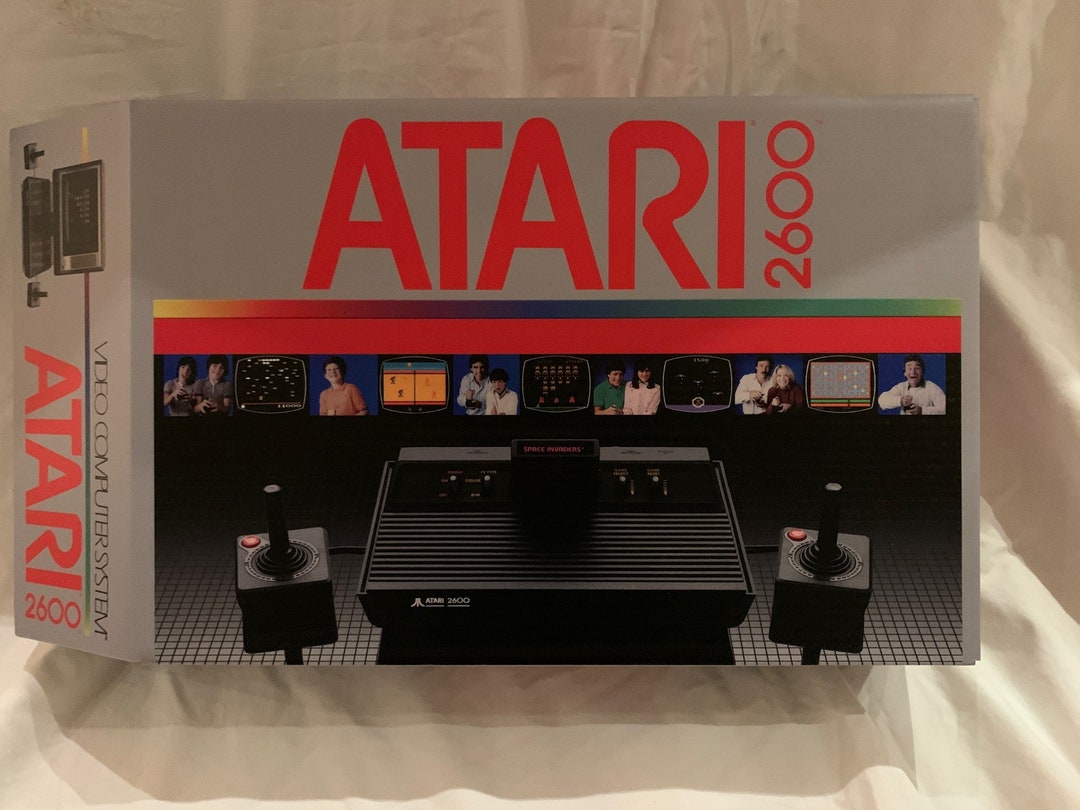 Atari 2600 Empty Console Box vader and Cardboard Inserts Carton / Caja ...